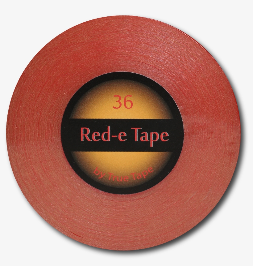 Red E Tape Adhesive Tape Roll - Circle Transparent PNG - 2295x2296 ...