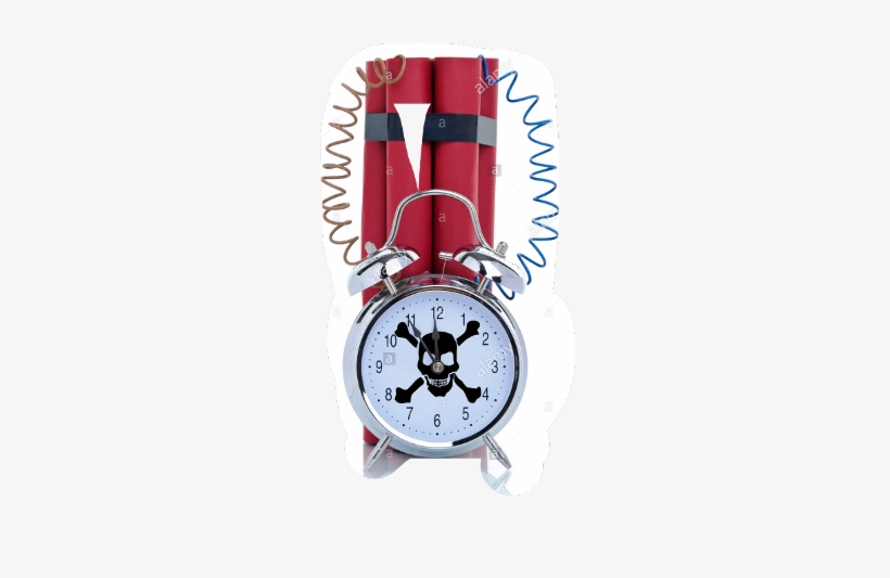 Scalarmclock Alarmclock Bomb Timebomb Boom - Alarm Clock Transparent ...