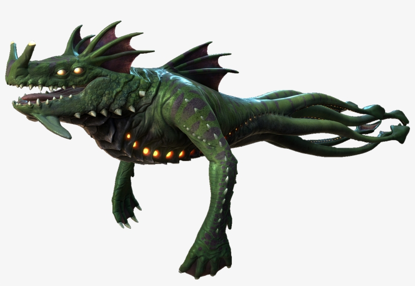 773kib, 1600x900, Sea Dragon - Sea Dragon Leviathan Face Transparent ...