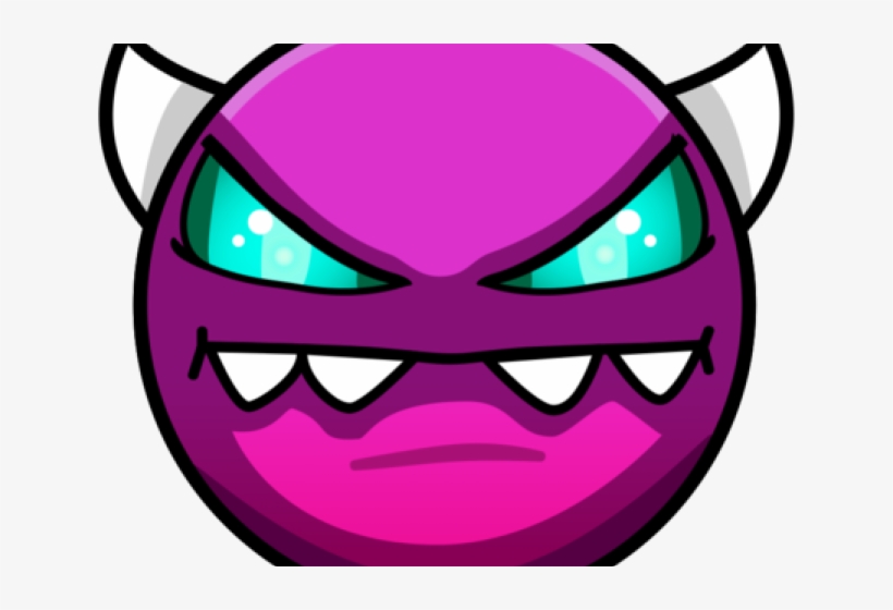 Demon Face Geometry Dash Transparent PNG - 640x480 - Free Download on ...
