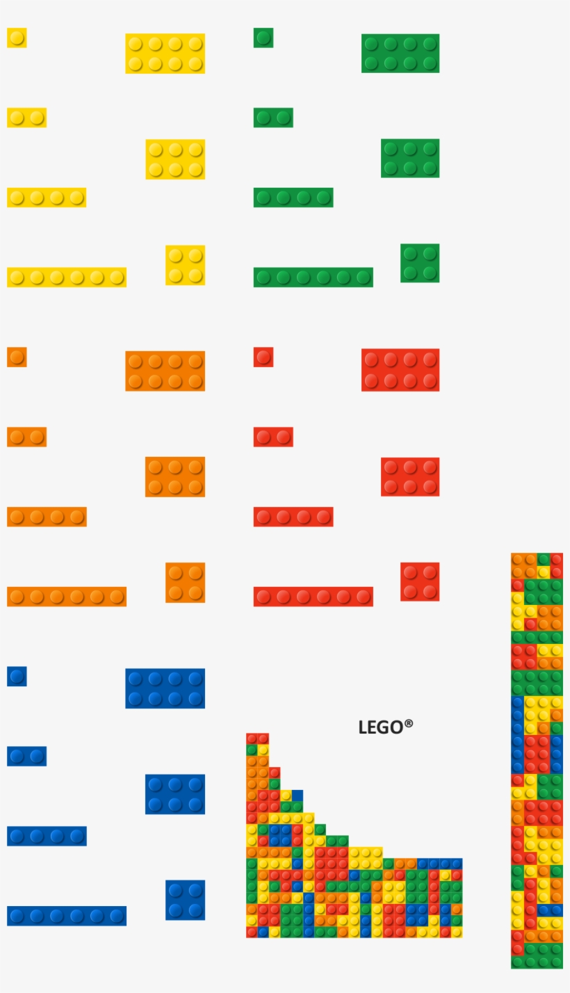 Lego® Bricks - Illustration Transparent PNG - 1283x2173 - Free Download ...
