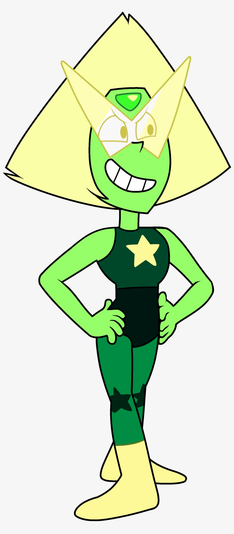 Peridot - Steven Universe Peridot New Form Transparent PNG - 2000x3810 ...