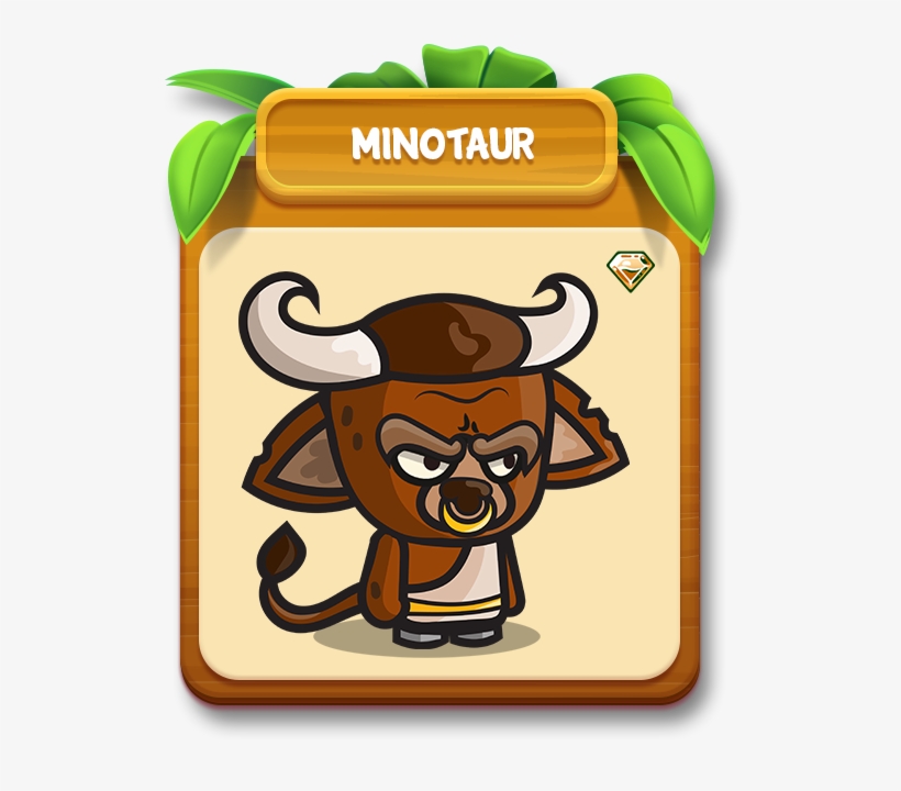 Minotaur A Legendary Boss Monster (in Chibis Rpg Module - Cartoon ...