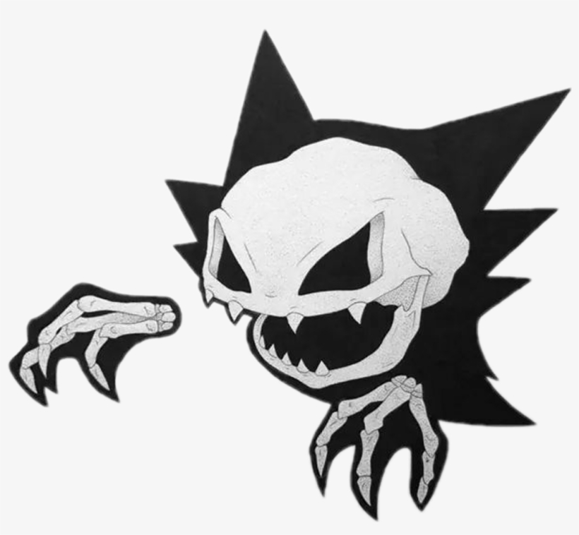 Haunter Sticker - Hunter Pokemon Drawing Transparent PNG - 1024x897 ...