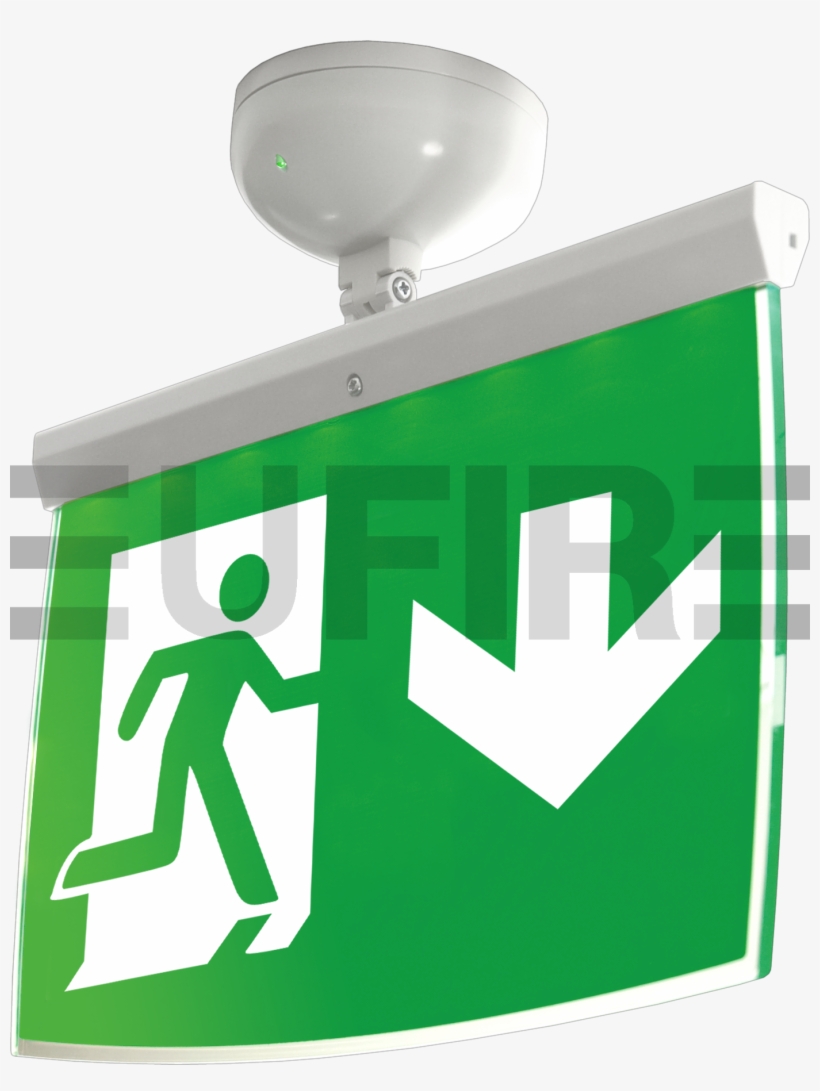 Addressable Exit Sign - Emergency Light Transparent PNG - 1391x1783 ...