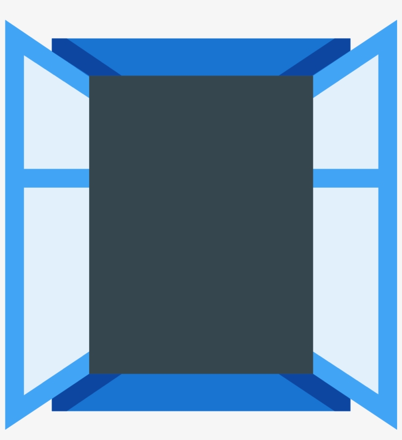 Free Open Window Icon Transparent PNG - 1600x1600 - Free Download on ...