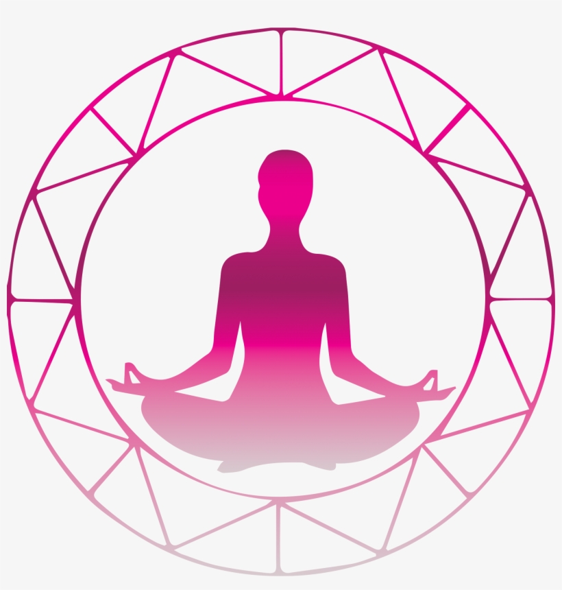 Meditation Png Freeuse Stock Yoga Huge - Round Diamond Drawing ...