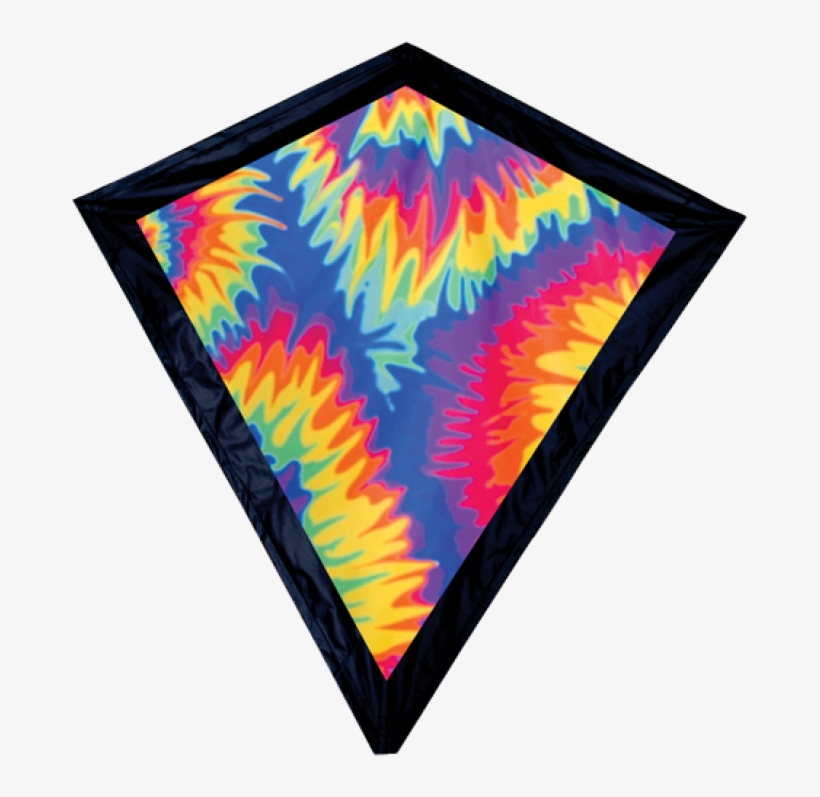 Tie Dye Diamond Kite - Diamond Tie Dye Patterns Transparent PNG ...