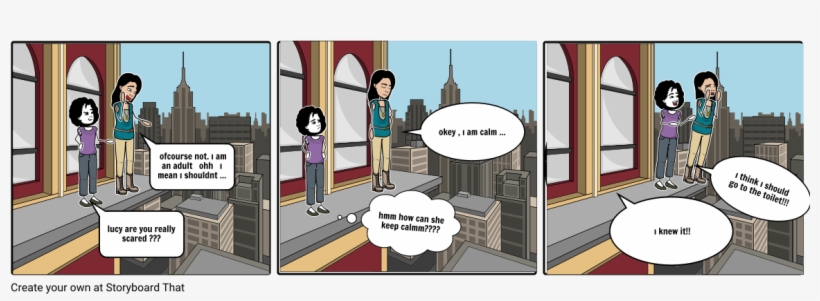 I Am Scared - Cartoon Transparent PNG - 1164x385 - Free Download on NicePNG