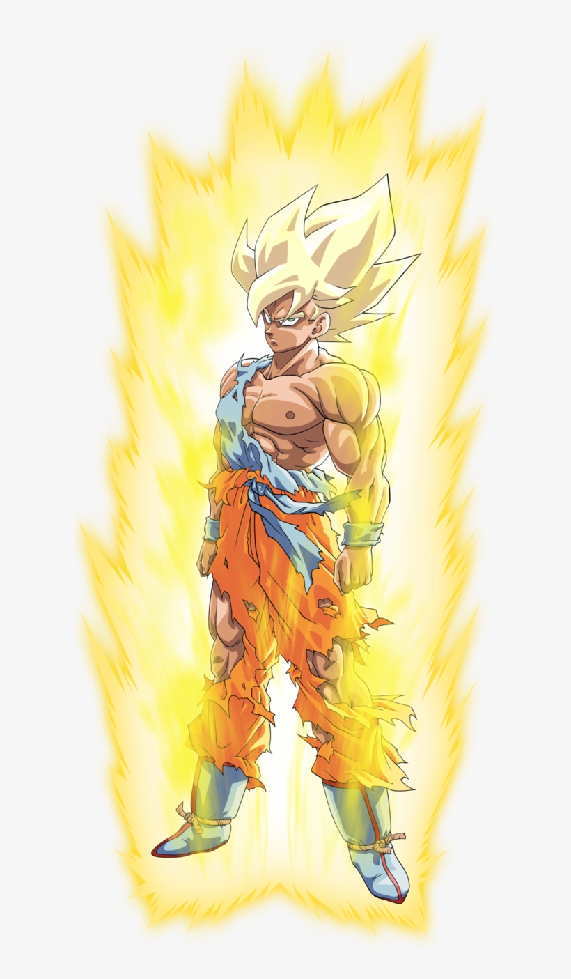 Download Goku Ssj - Goku Super Saiyan Namek - HD Transparent PNG ...