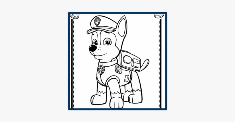 Prev - Chase Patrulha Canina Para Colorir Transparent PNG - 634x357 ...