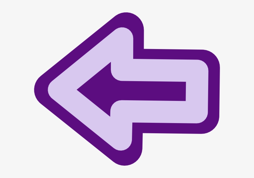Download Your Free App From For - Purple Back Button Png Transparent ...