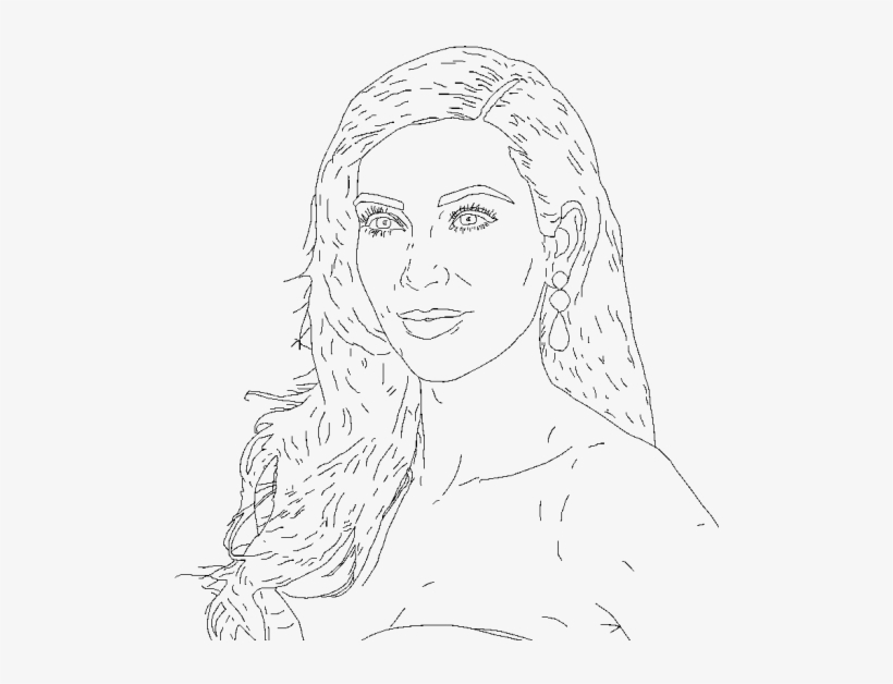 I Did Some Simple Drawings Of Celebrities On Photoshop - Drawing ...