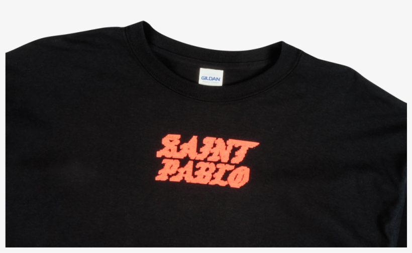 Saint Pablo Tour Ga Long Sleeve *pixel* (black) *put Transparent PNG ...