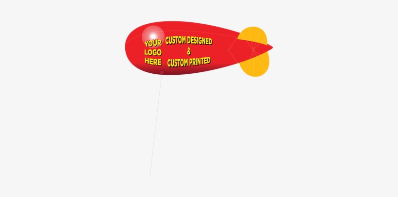Custom Helium 10ft Advertising Blimp - Custom Helium Advertising Blimp ...