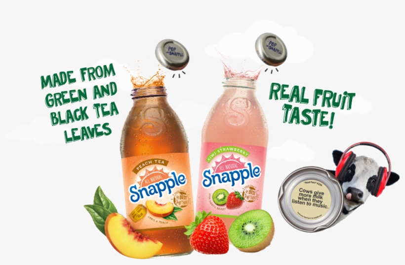 Home-hero3 - Snapple Peach Tea - 32 Fl Oz Bottle Transparent PNG ...