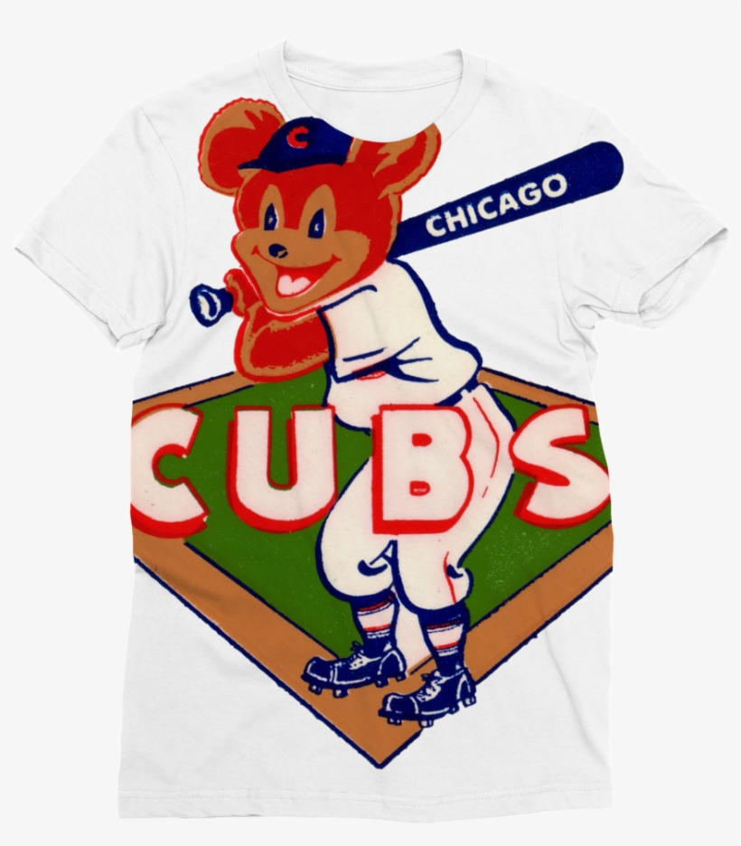 1950's Chicago Cubs ﻿classic Sublimation Women's T-shirt - Cartoon ...