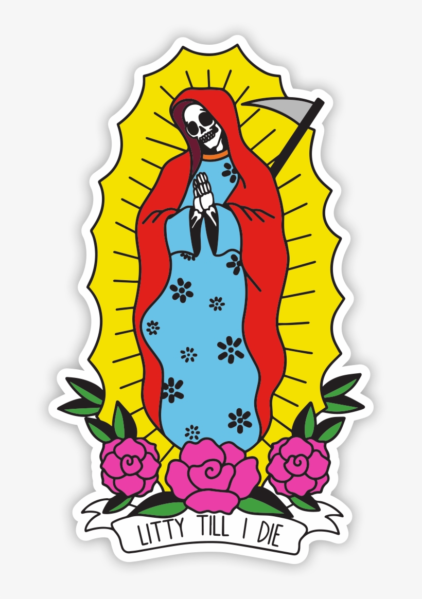 Mother Mary Sticker - Illustration Transparent PNG - 1200x1200 - Free ...