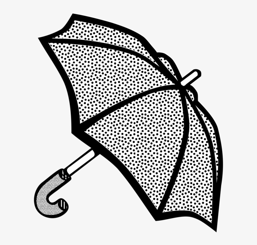 Umbrella Line Art Drawing Rain - Line Art Transparent PNG - 653x750 ...