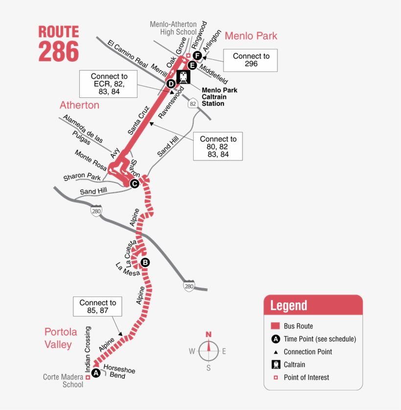 286 Map Route - 86 Bus Schedule Transparent PNG - 666x758 - Free ...