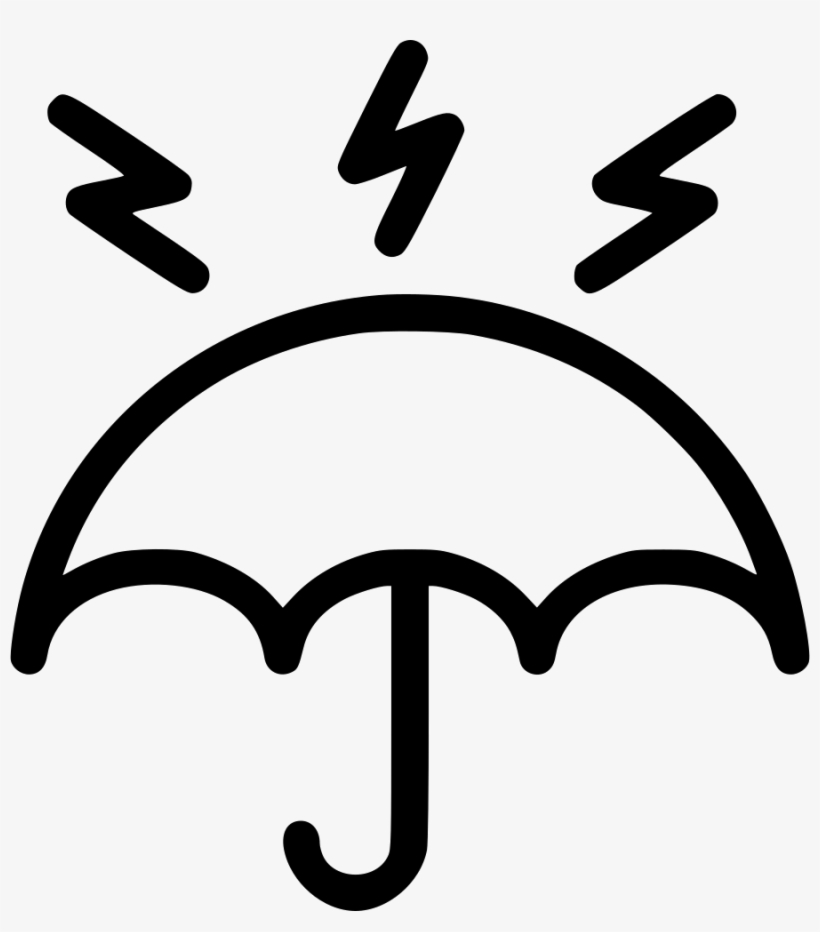 Umbrella Rainfall Thunder Lightning Protection Safety - Bmth Umbrella ...