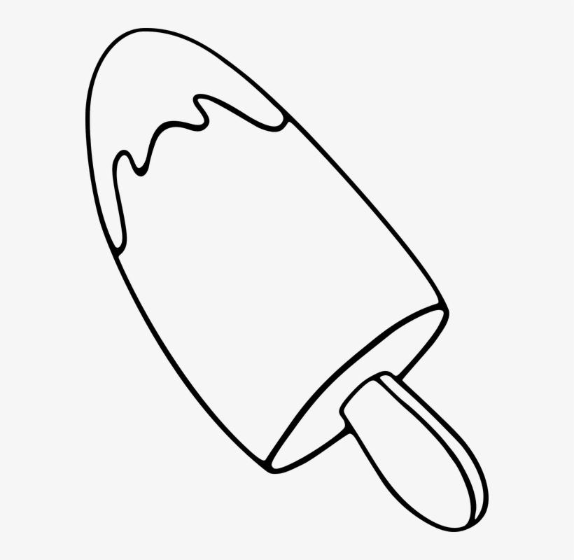 576 X 720 3 - Outline Of Ice Candy Transparent PNG - 576x720 - Free ...