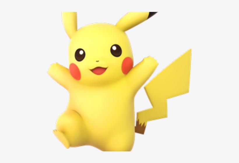Hello Clipart Cute Pikachu - Pikachu Smash Ultimate Transparent PNG ...