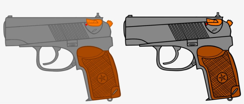 2 Cartoon Pistols - Trigger Transparent PNG - 1280x720 - Free Download ...