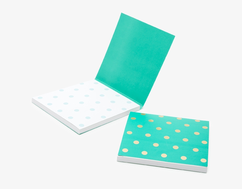 Shimmer Teal Sticky Notes Midi Polka - Art Paper Transparent PNG ...