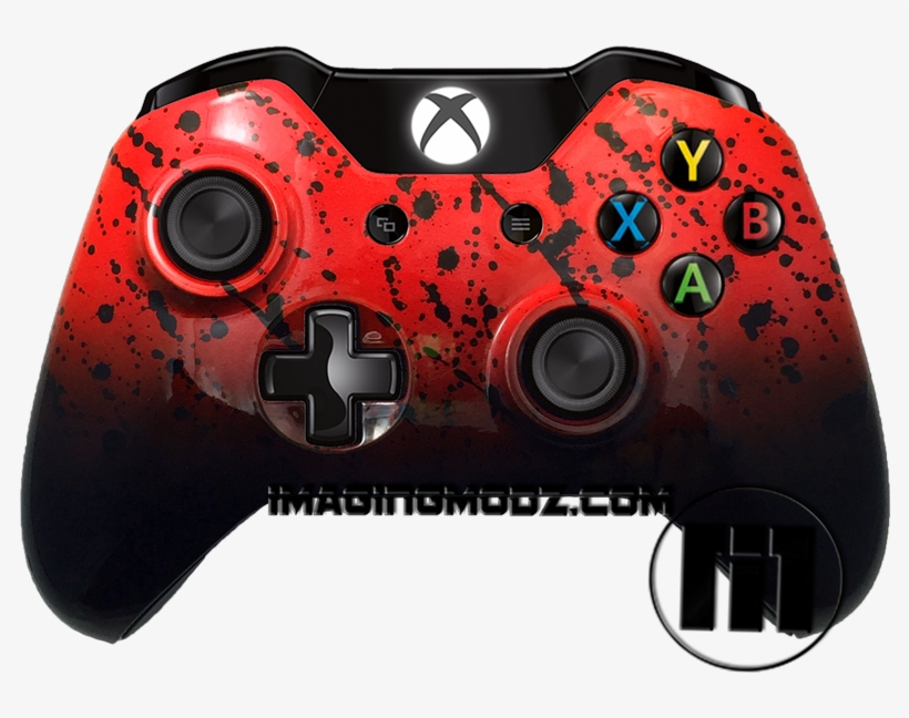 Fade Splatter Red Xbox One Controller - Xbox One Controller Edition ...