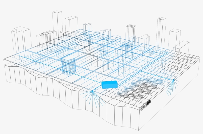 In This Setup, The System Works Through A Complex Grid - Diagram ...