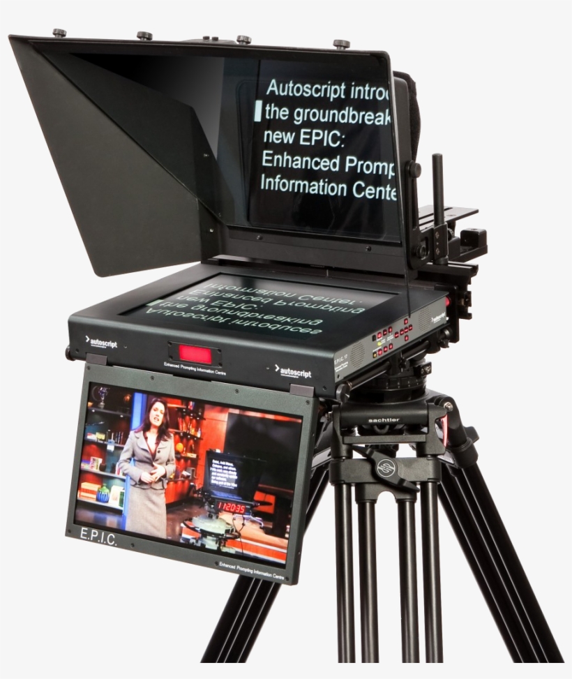 Epic17 Hero - Autoscript Teleprompter Transparent PNG - 1005x1024 ...