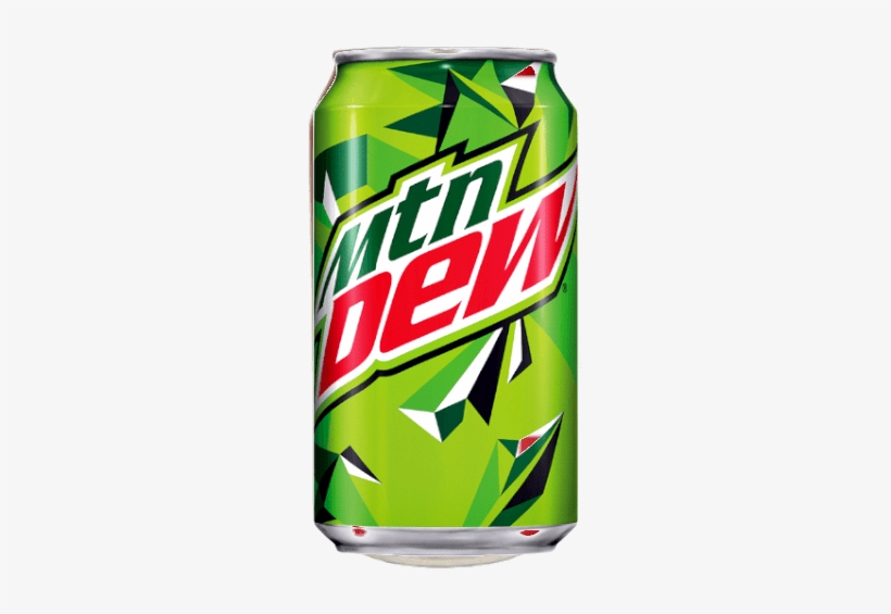 Mountain Dew 355ml - Mtn Dew Can Transparent PNG - 600x600 - Free ...