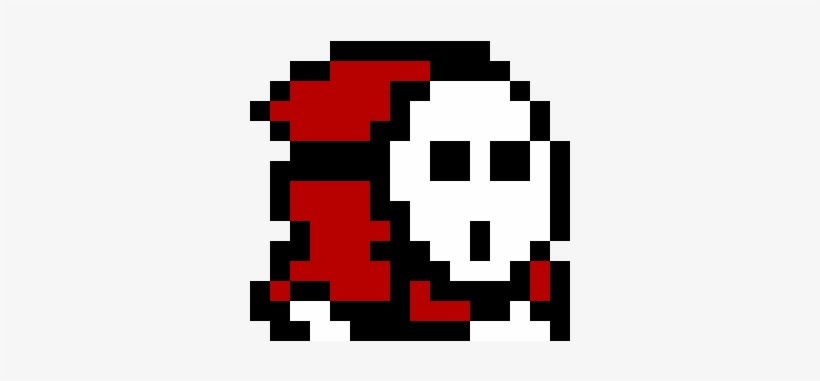 Shy Guy Pixel Art - 8 Bit Shy Guy Transparent PNG - 1990x1330 - Free ...
