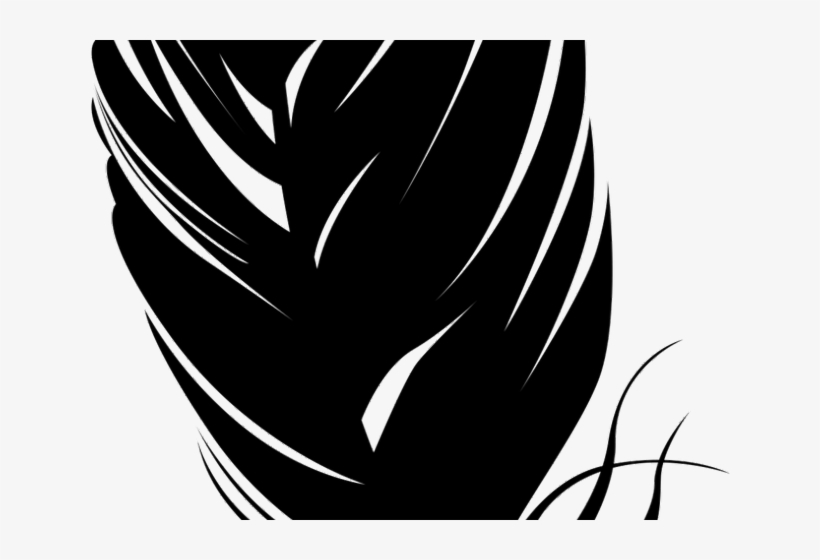 Feather Duster Silhouette