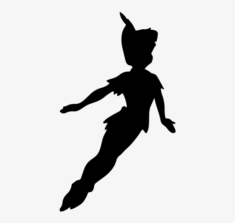 Peter Pan Silhouette Printable
