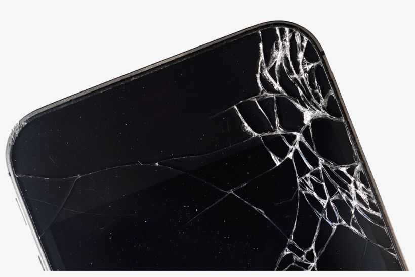 Cracked Screen Or Broken Casing - Smartphone Transparent PNG - 1044x648 ...