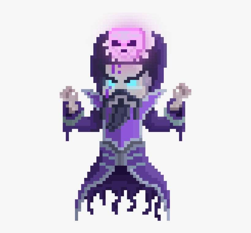 Pontifex Mortis Pixel Full - Pixel Art Zelda Bosses Transparent PNG ...