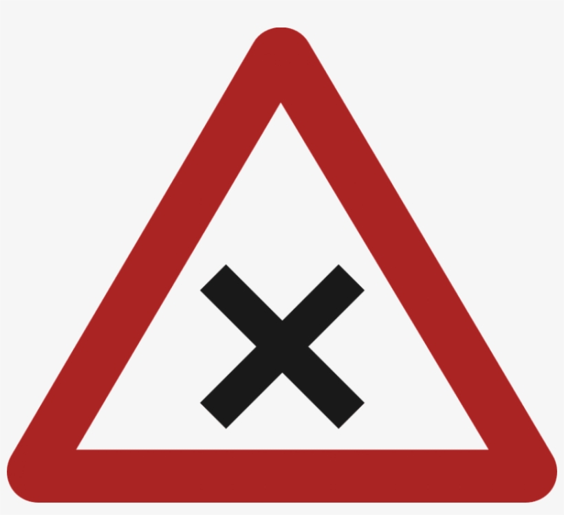 Free Png Download Priority To The Right Road Sign Png - Theory Test ...
