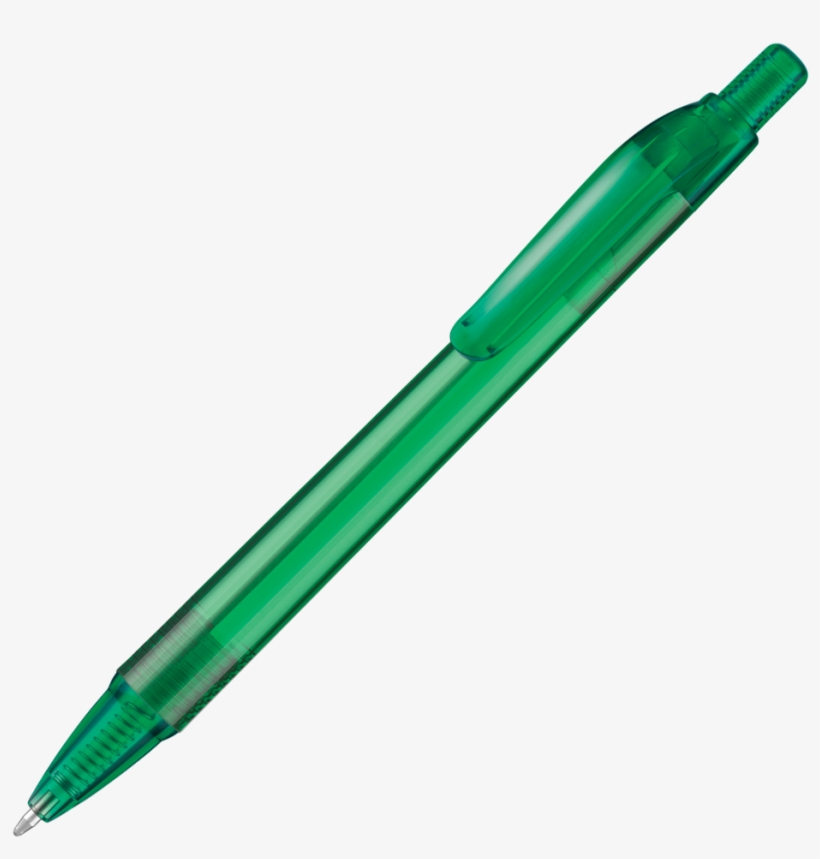 Translucent Printed Pen In Green - Stationery Transparent PNG ...