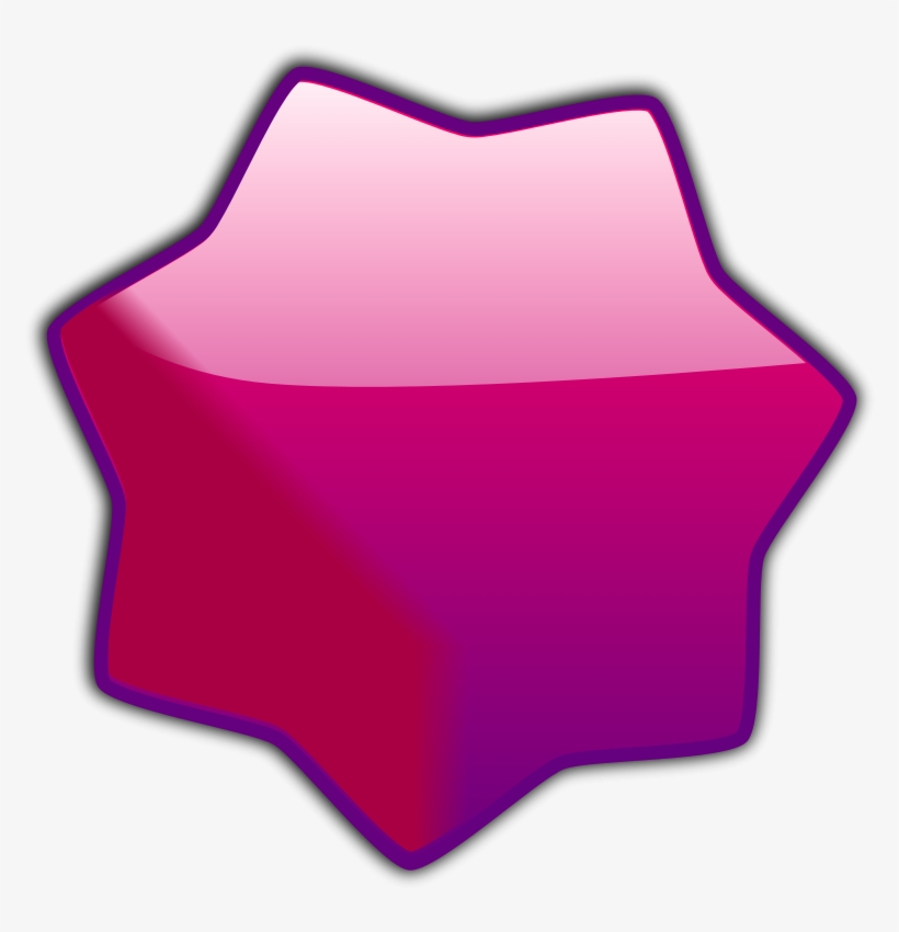 Stars 4 Clipart Vector Clip Art Online Royalty Free - Big Rounded Star ...