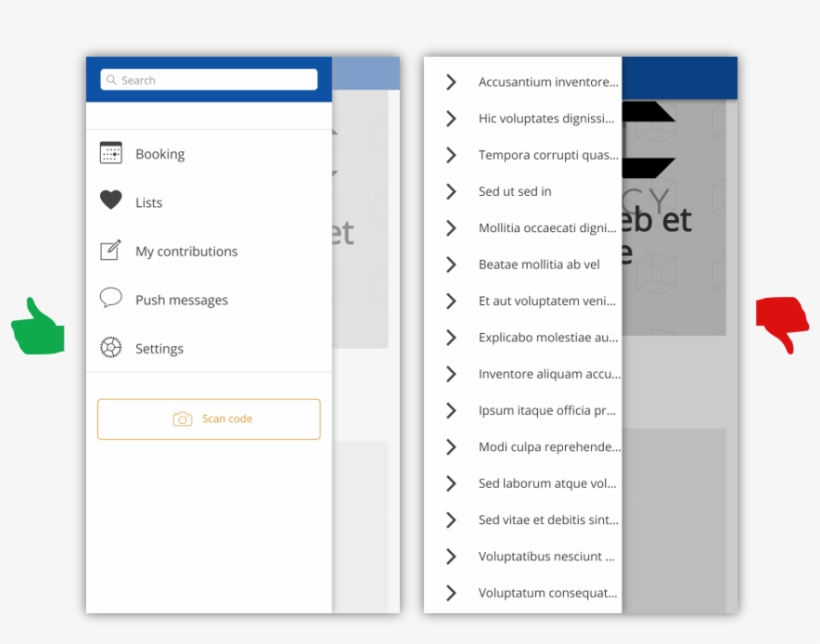 Hamburger, Toolbar And Fab Menu - Diagram Transparent PNG - 900x675 ...