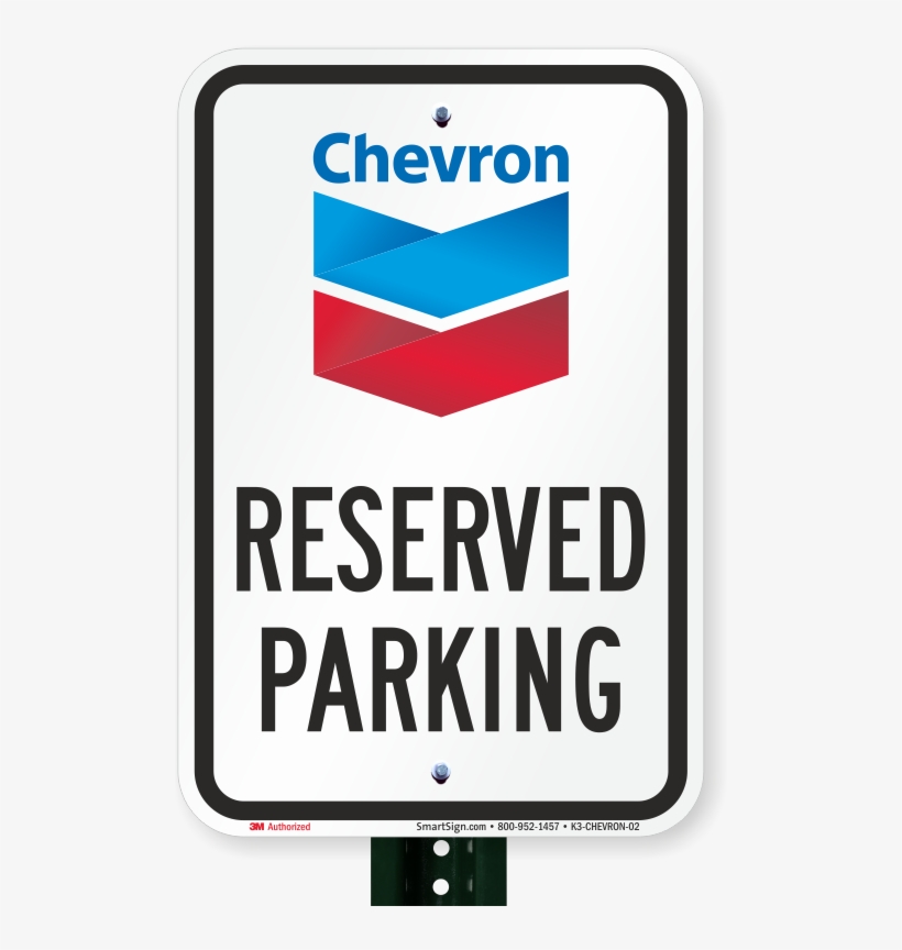 Reserved Parking Sign, Chevron - Parking Sign Transparent PNG - 800x800 ...