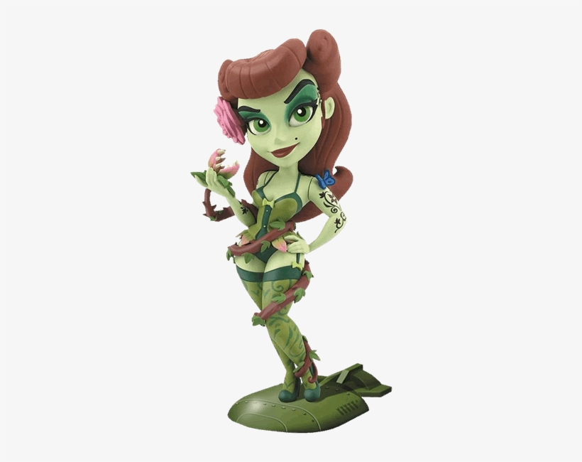 Poison Ivy 7” Vinyl Figure - Rock Candy Poison Ivy Transparent PNG ...