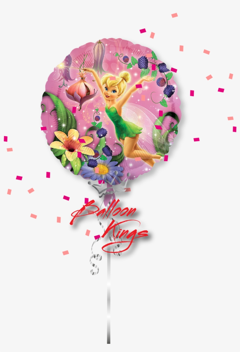 Tinker Bell Round - Tinkerbell Ballon Transparent PNG - 1071x1280 ...