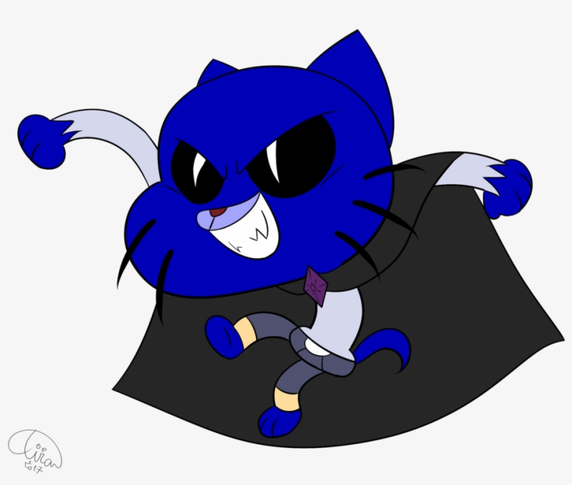 Dark Gumball - Imágenes De Dark Gumball Transparent PNG - 1024x773 ...