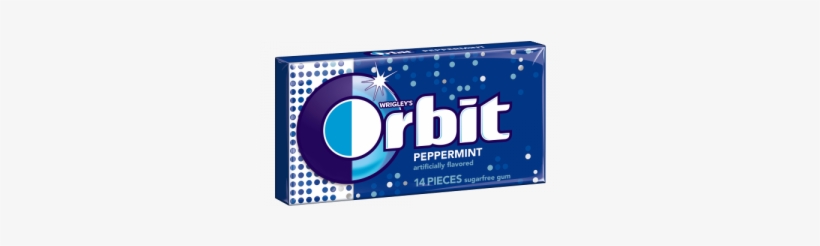 Orbit Gum Peppermint Flavor -sku - Orbit Peppermint Gum Transparent PNG ...