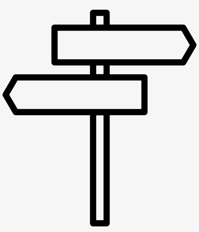 Png File - Free Direction Signs Png Transparent PNG - 878x980 - Free ...