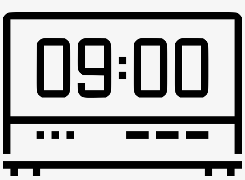 Download Digital Clock - - Digital Clock - HD Transparent PNG - NicePNG.com