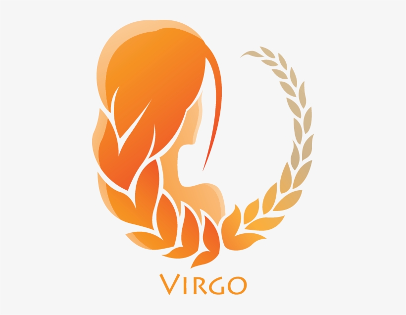 Virgo Zodiac Sign - Black And White Virgo Transparent PNG - 448x556 ...